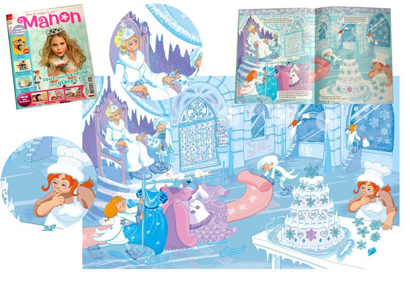 Manon et Julie magazine - Milan presse | Claire Laffargue